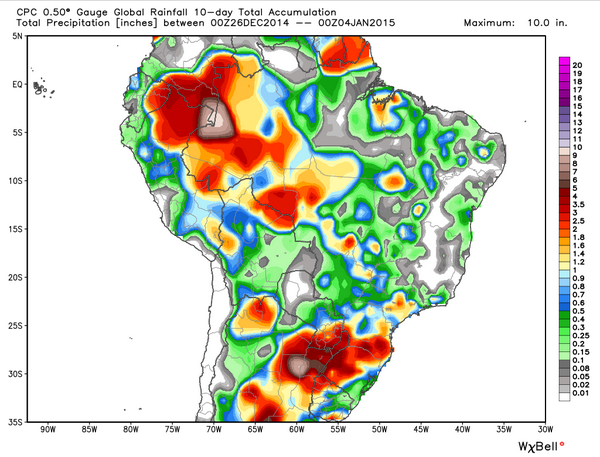 Brazil Weather Update